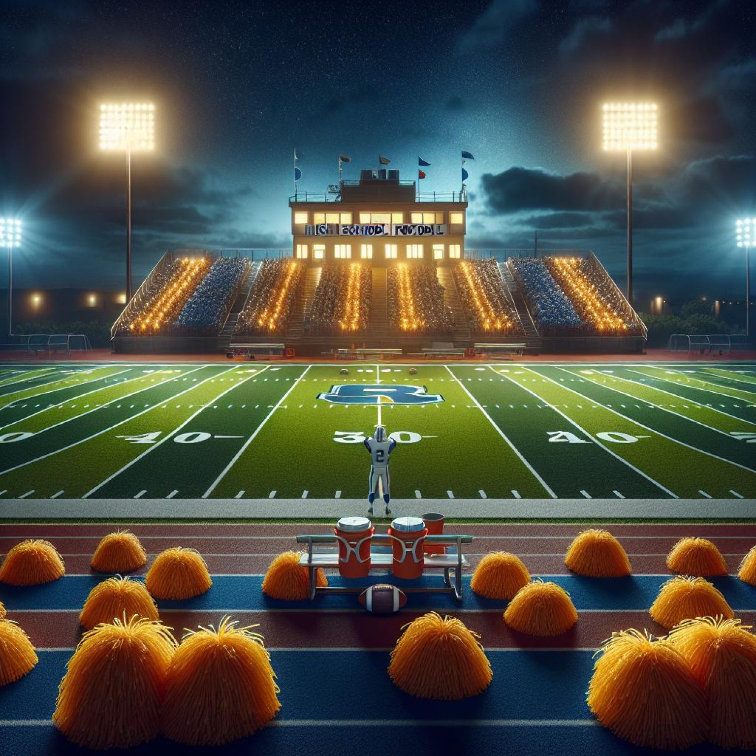 Epic High School Football Showdown: Undefeated Teams Clash