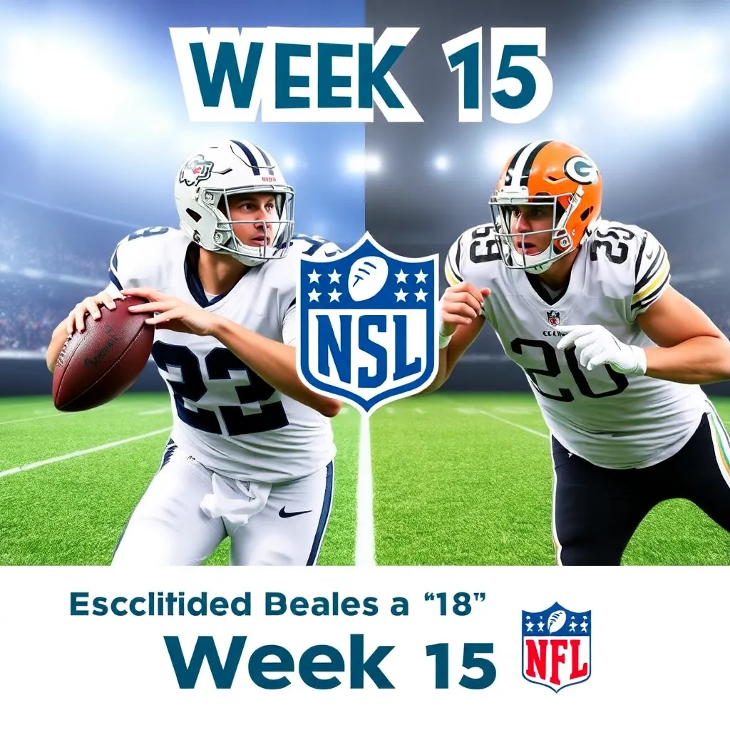 NFL Week 15: Exciting Matchups You Can't Miss!