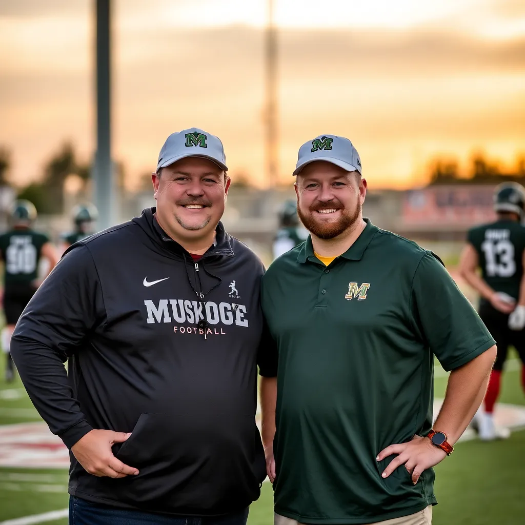 Muskogee Football Welcomes Coach Condict & Coordinator Fine