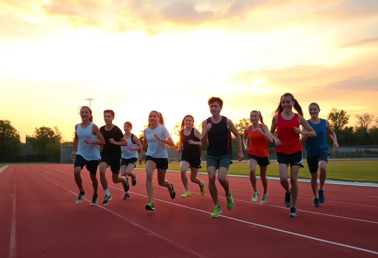 Kingston High School Track Team Prepares for Championships