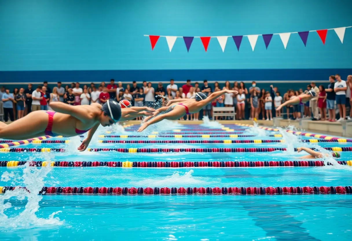 Eva Phillips Swimming Success - Waynesboro Championship