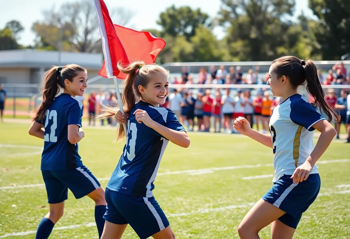 Buffalo Girls Flag Football Season Kickoff