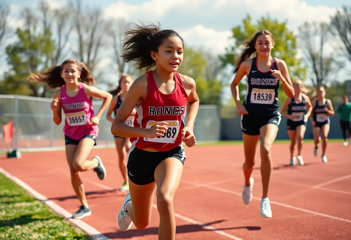 Mount Vernon Girls Track Team Tops Area Rankings
