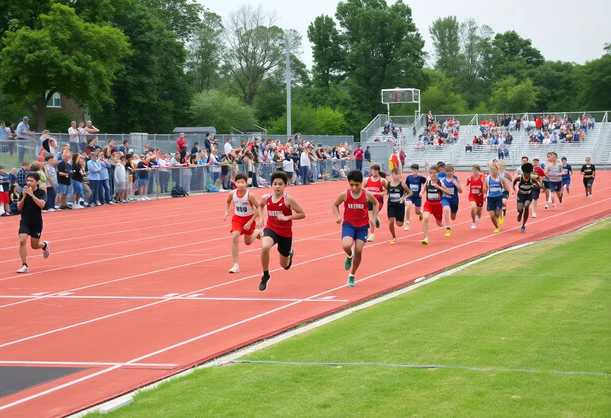 Muskegon Track Meet Showcases Area Athletes' Talent