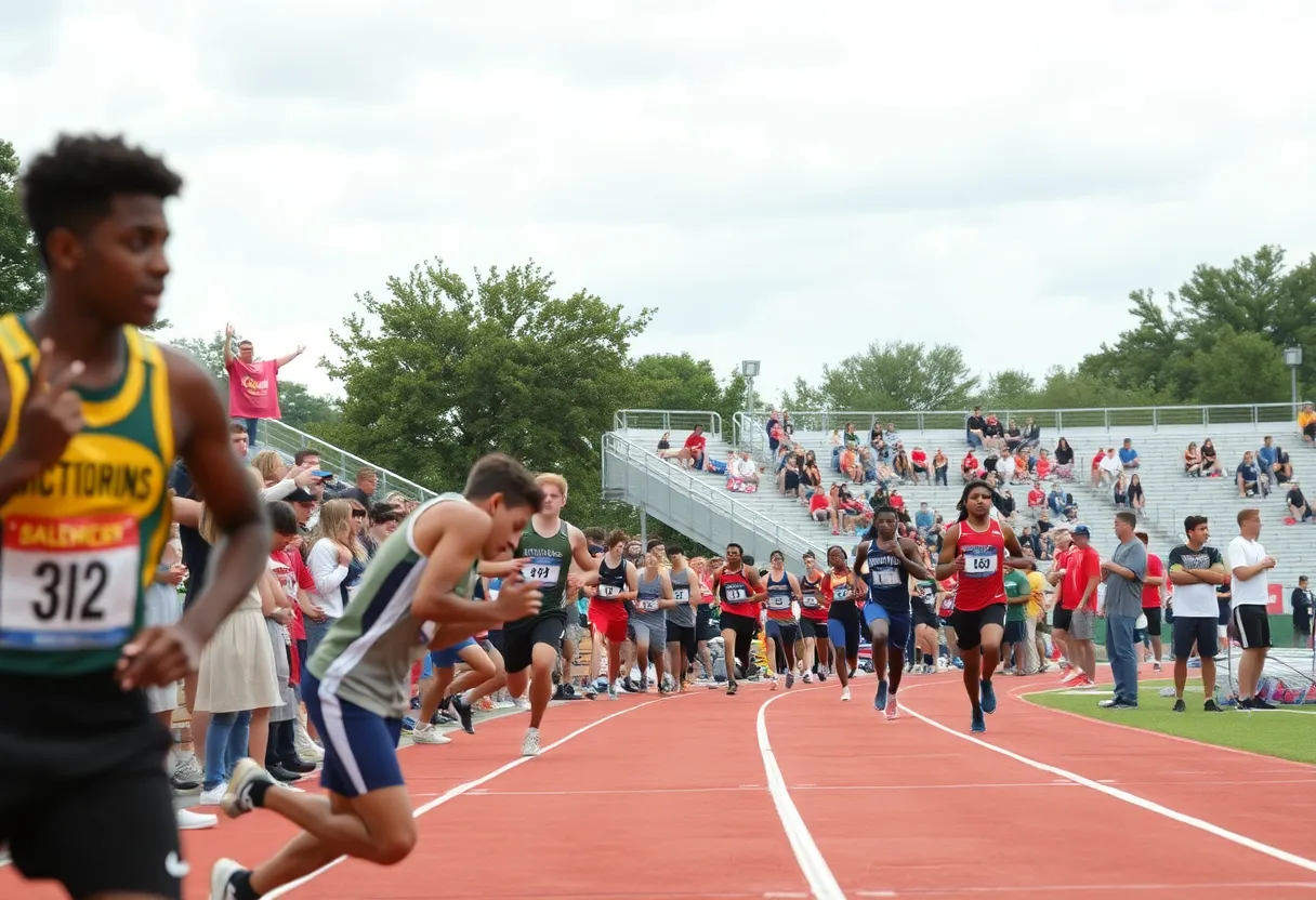 UIL High School State Track Meet Weather Challenges