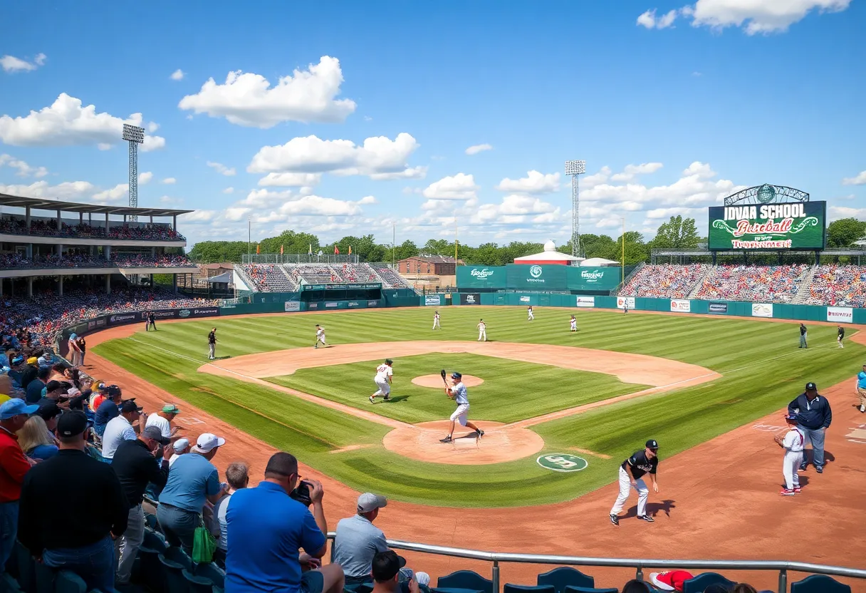Iowa High School Baseball State Championship Kicks Off