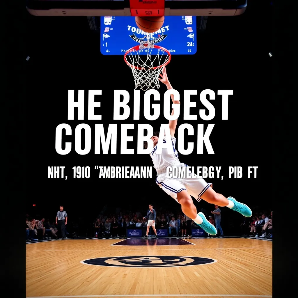 Biggest Comebacks in NCAA Men's Basketball Tournament History