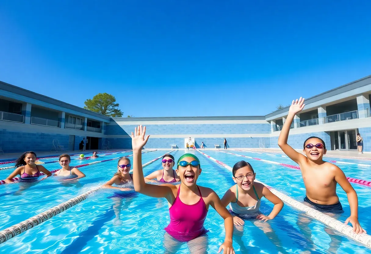 Pinetree Rec Center Pool Upgrade for Competitive Swimming
